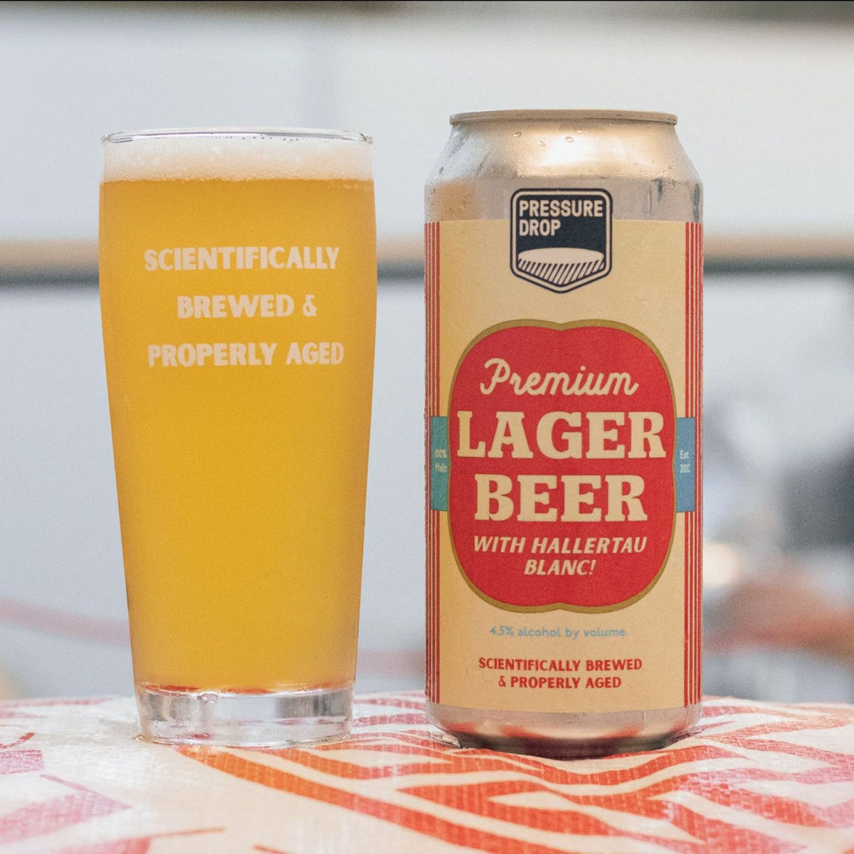 Pressure Drop - Premium Lager – Marmelo Kitchen